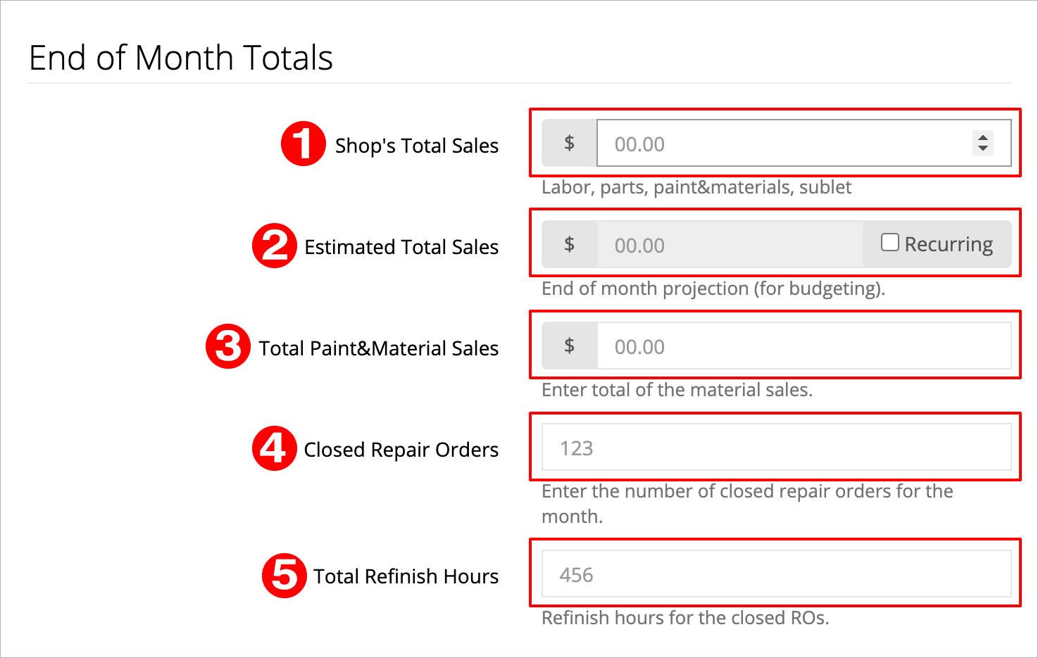 Add End of Month Sales Totals for Reports – Skyline Support