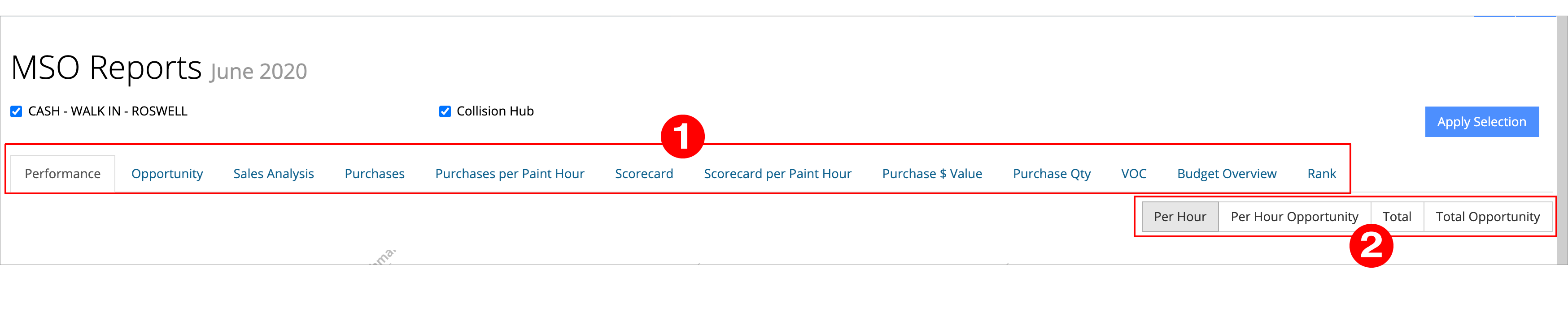 MSO Reports – Skyline Support